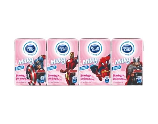 Dutch Lady UHT Milky Marvel Strawberry UHT Milky Marvel Strawberry ...
