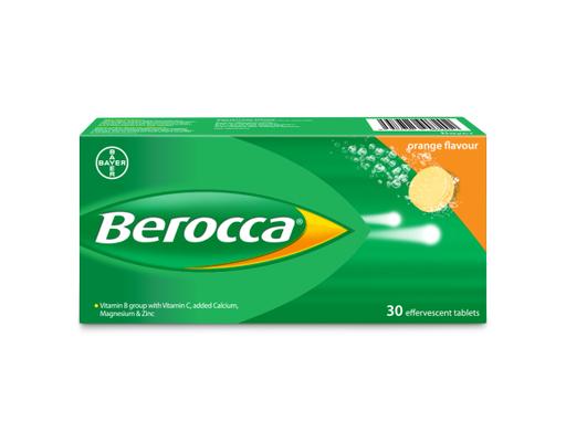 Berocca Berocca Effervescent Tab Orange Flavour | myaeon2go