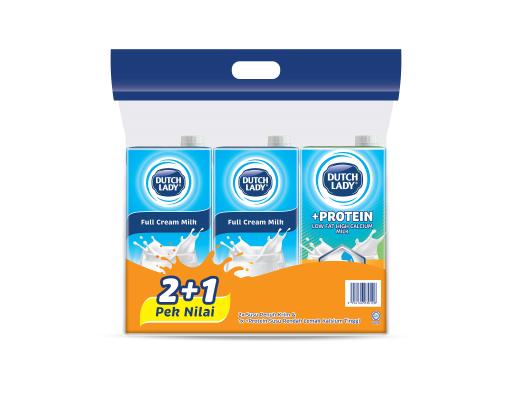 Dutch Lady UHT Full Cream + Protein Milk | myaeon2go