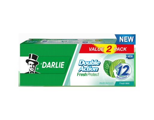 Darlie Double Action Fresh Protect Twin Pack Double Action Fresh ...