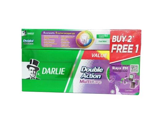 Darlie Double Action Multicare FOC Darlie Double Action Multicare ...