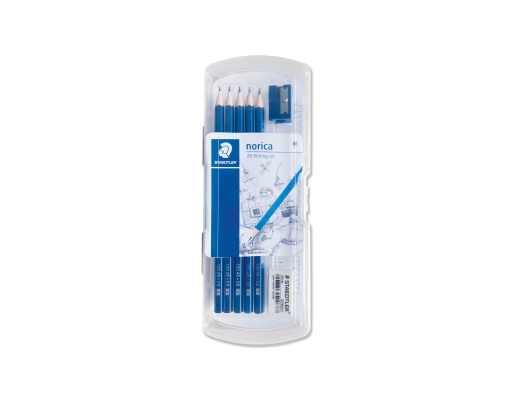 Staedtler Norica 2B Writing Set in Transparent Box (13046SETCB MY ...