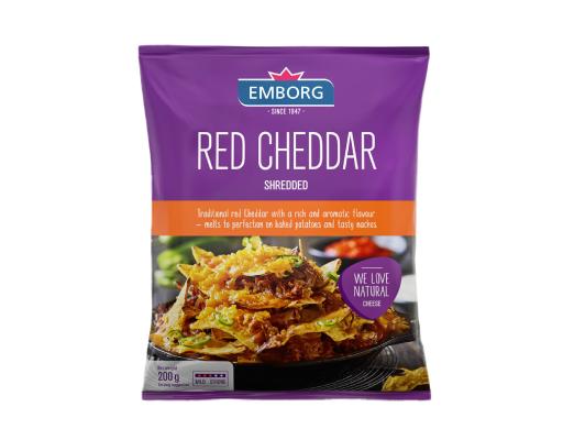 Emborg Shredded Red Cheddar | myaeon2go