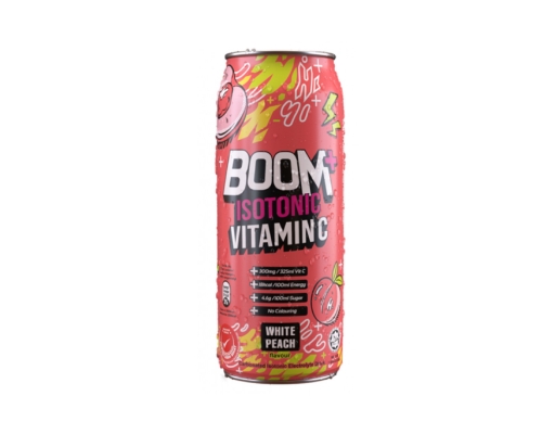 Boom+ Isotonic Vitamin C White Peach | myaeon2go