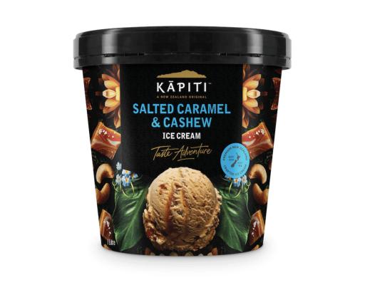 Kapiti Salted Caramel & Cashew Nut Ice Cream | myaeon2go