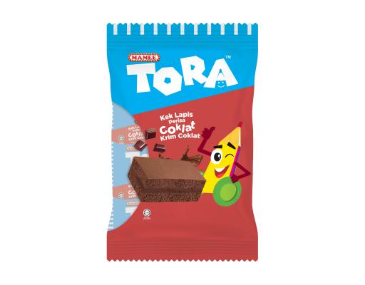 Mamee Tora Layer Cake Double Chocolate With Toys Tora Layer Cake Double ...
