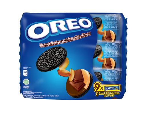 Oreo Multipack Peanut Butter & Chocolate | myaeon2go
